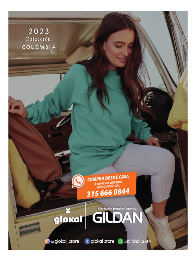 Catalogo de Linea Gildan - Glokal 2023 | PDF | Color | Ropa