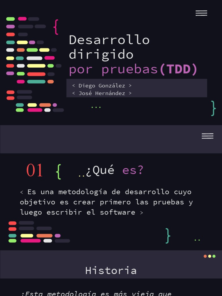 Pruebas de Desarrollo | PDF | Desarrollo guiado por pruebas | Industria del software