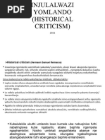 Umlando WamaZulu Ngesizulu | PDF