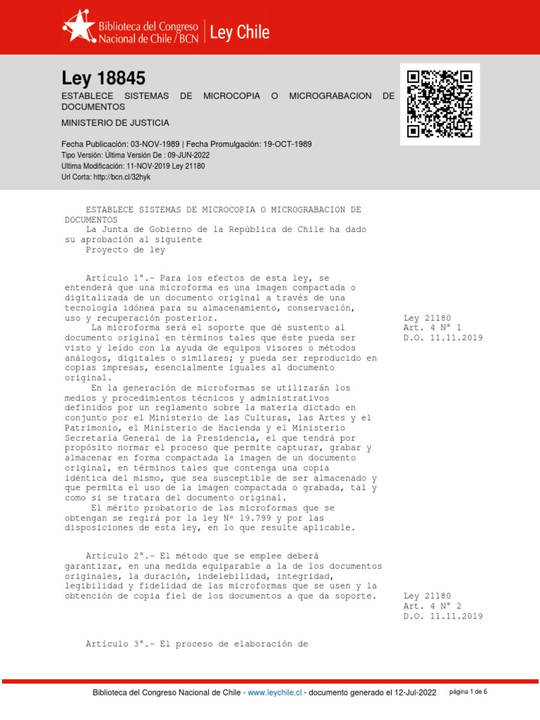 Ley 18845 - 03 Nov 1989 | PDF | Oficial general | Gobierno