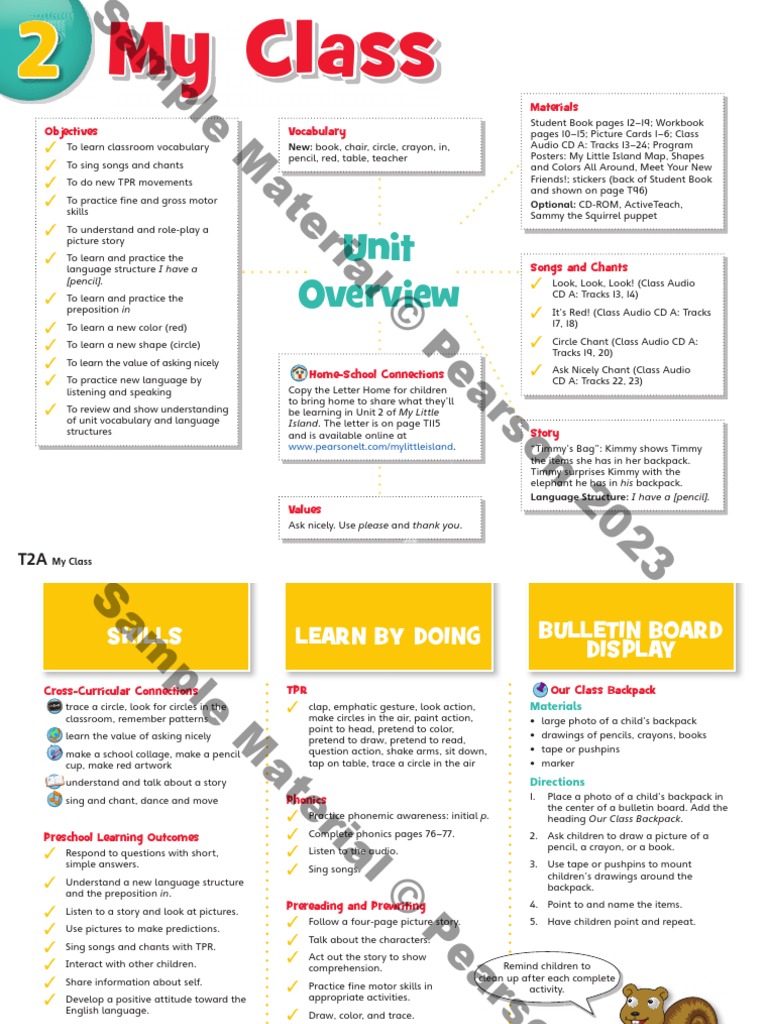 My Little Island L3 U2 - Workbook | PDF | Phonics | Books