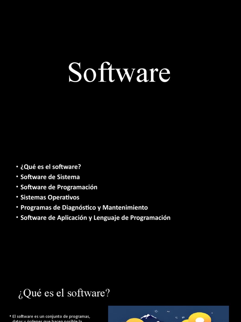 Software | PDF | Programación | Programa de computadora