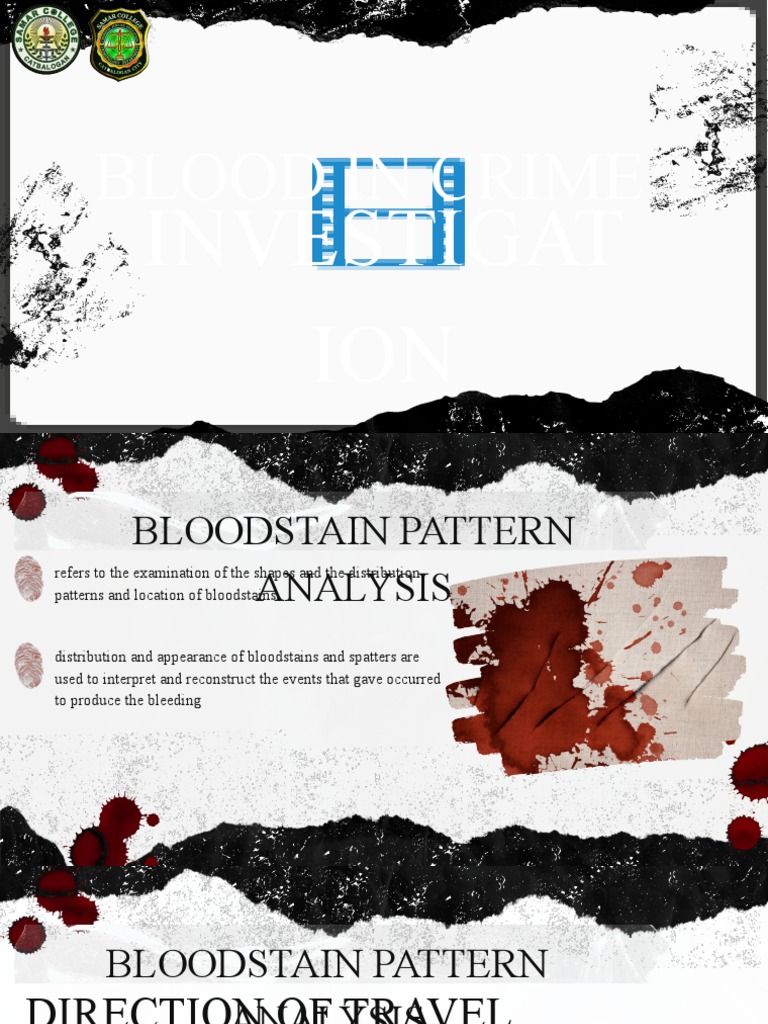 Bloodstain Pattern Analysis | PDF