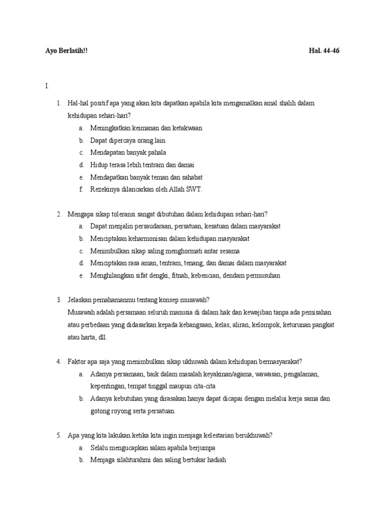 Akidah Akhlak Xii Ipa 4 Kel | PDF