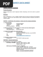 Q20 SDS | PDF | Dangerous Goods | Occupational Safety And Health