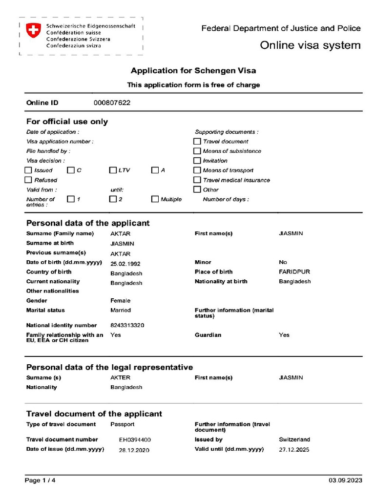 Application For The New Zealand Embassy | PDF