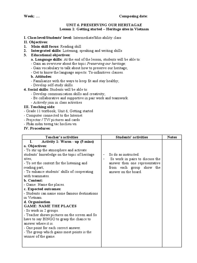 Unit 6 - Lesson 1-4 | PDF | Sentence (Linguistics) | Vocabulary