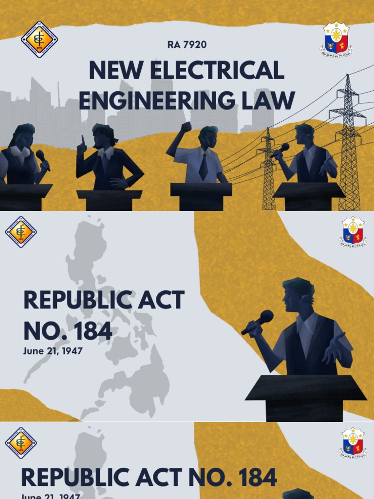 EE 29 RA 7920 Report. | PDF | Licensure | Engineer