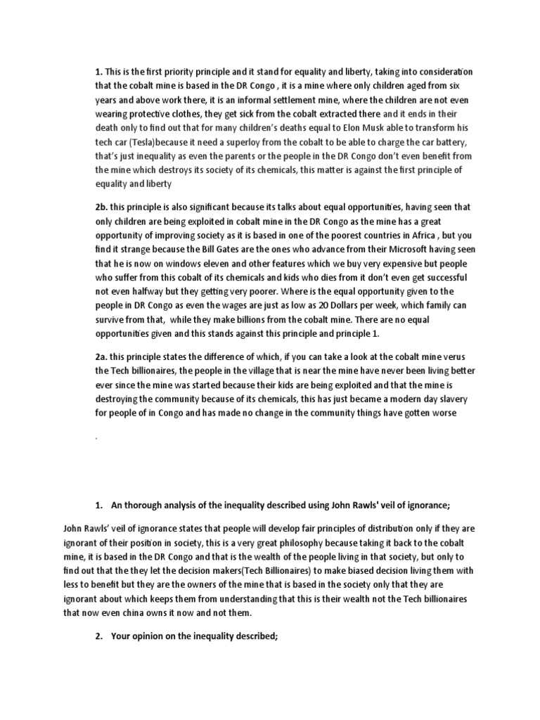 Assignment 3 Fairs Fair | PDF | Economic Inequality | Discrimination ...