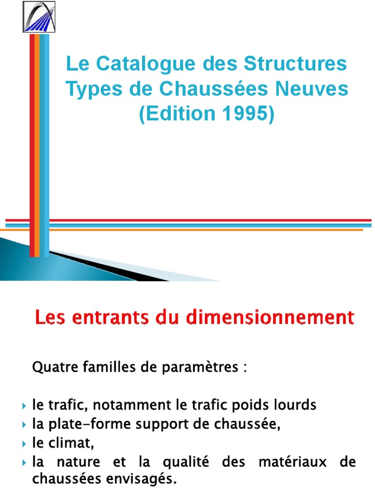 03 IFEER Catalogue de Structures Des Chaussées Neuves 1995 | PDF
