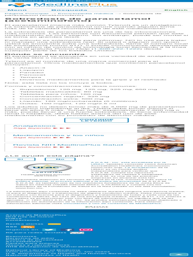 Medlineplus Enciclopedia Medica – PPWBP