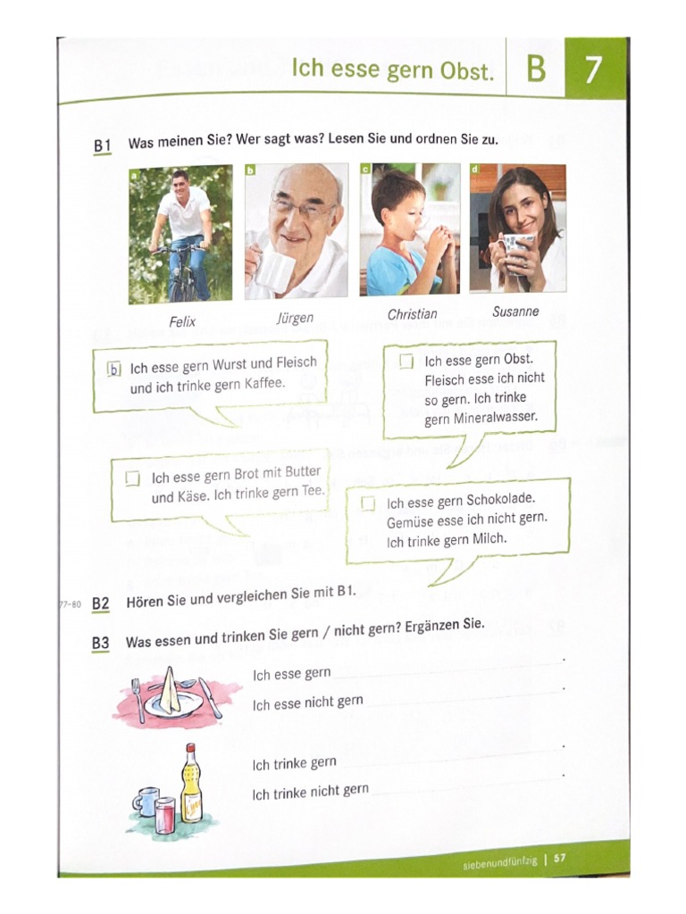 Ich Esse Gern Obst. | PDF