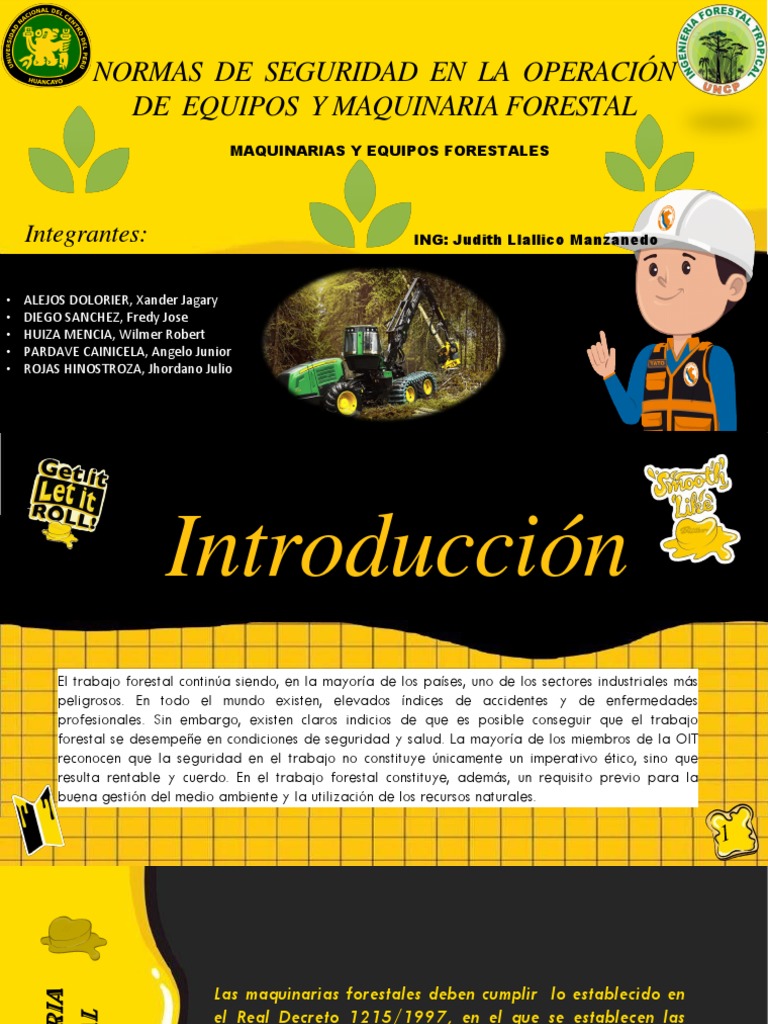 Normas de Seguridad Forestal Sem. 01 | PDF