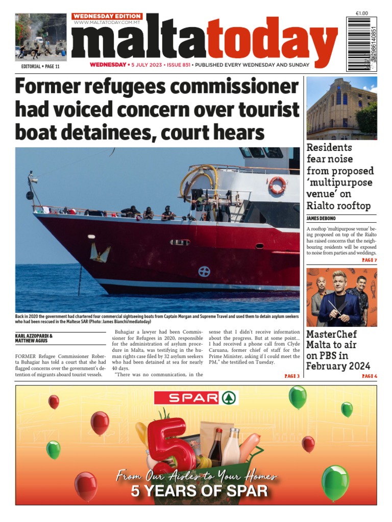 MaltaToday 5 July 2023 MIDWEEK Opt | PDF | Prosecutor