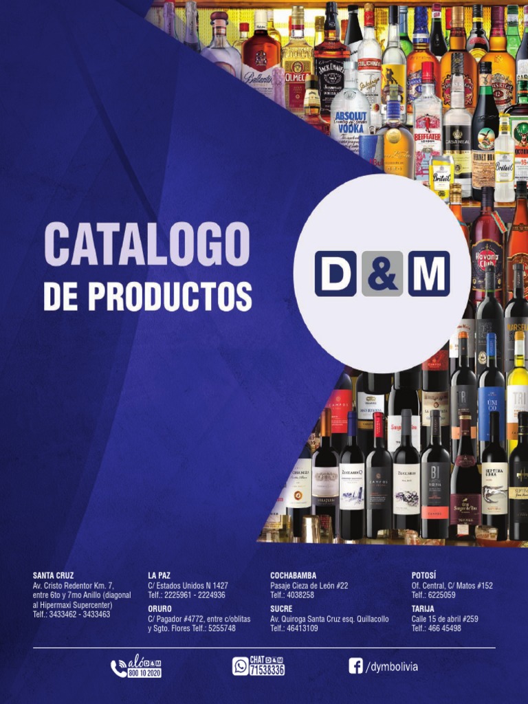 Catalogo de Productos Dym 2022 | PDF | Uva | Vino