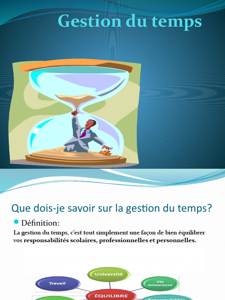 Stratégies efficaces de gestion du temps | PDF