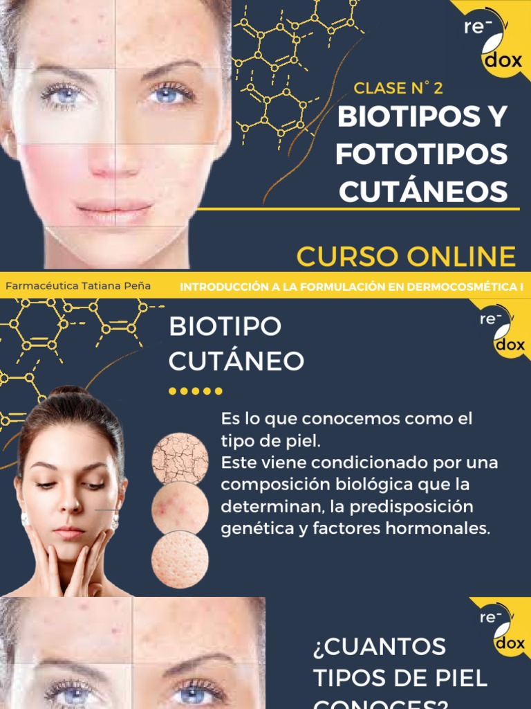 Clase 2 Fototipos y Biotipos Cutaneos | PDF | Ultravioleta | Piel