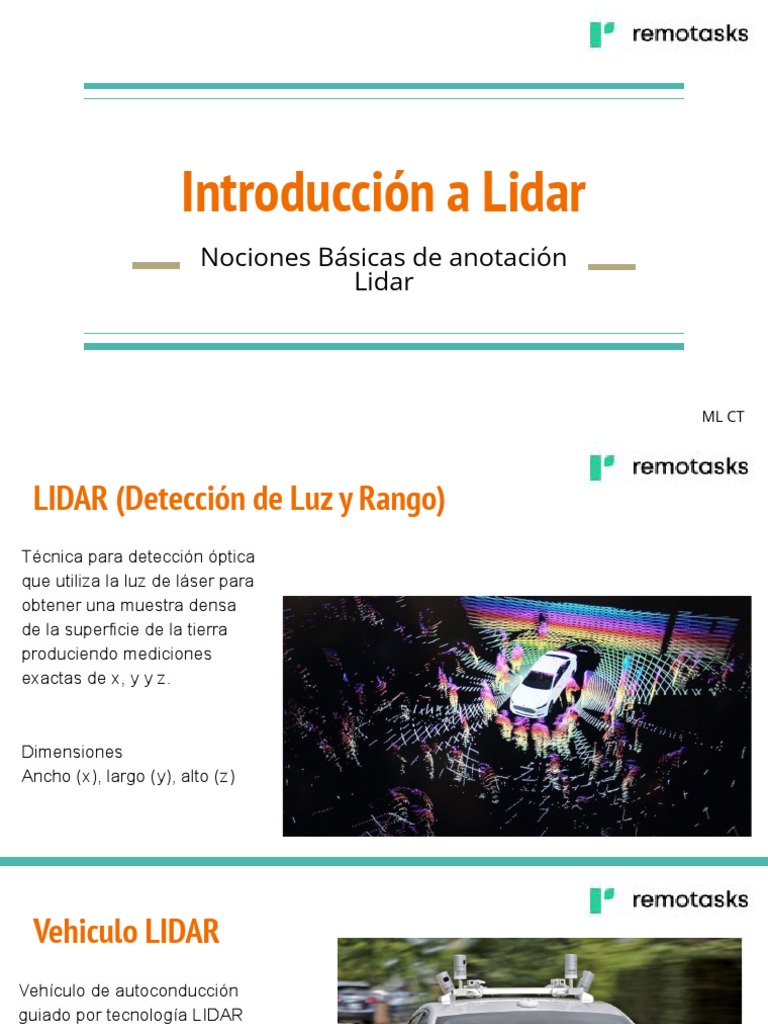 Introducción A Lidar | Descargar gratis PDF | Lidar | Ciencias fisicas