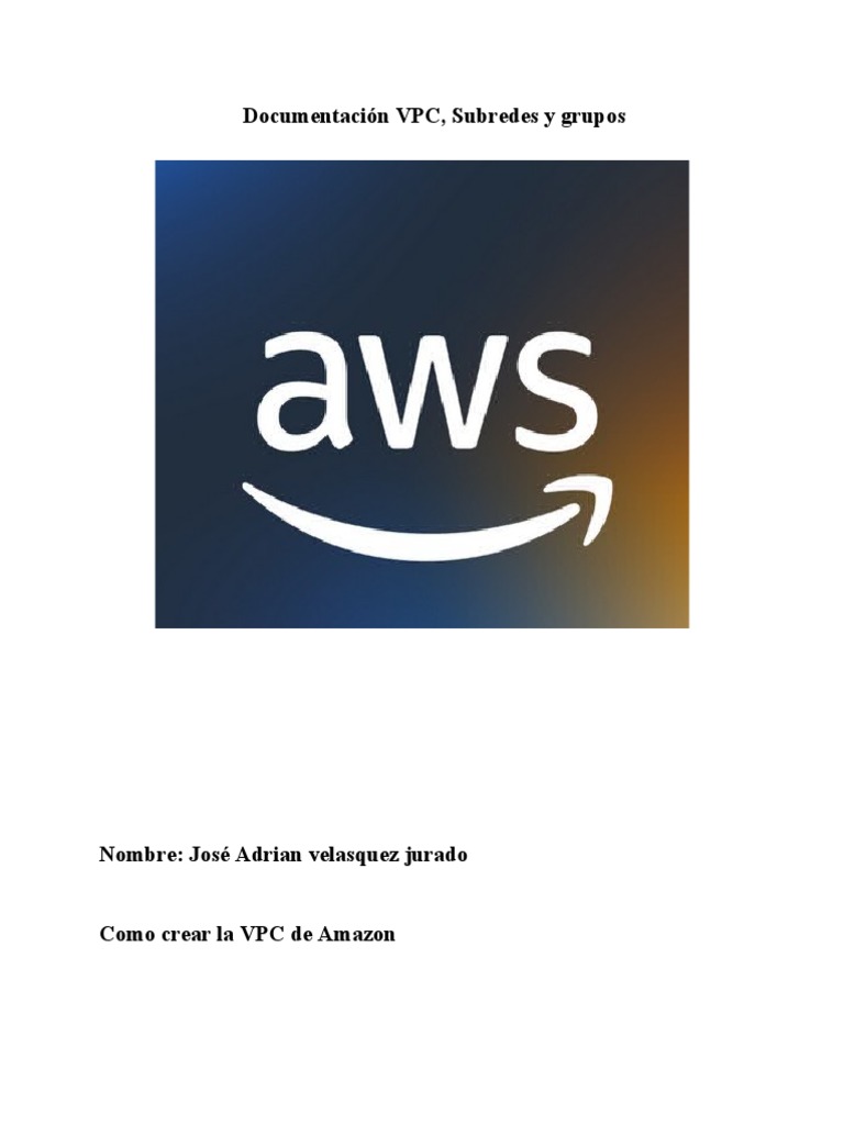 Guía de VPC y Subredes en AWS | PDF