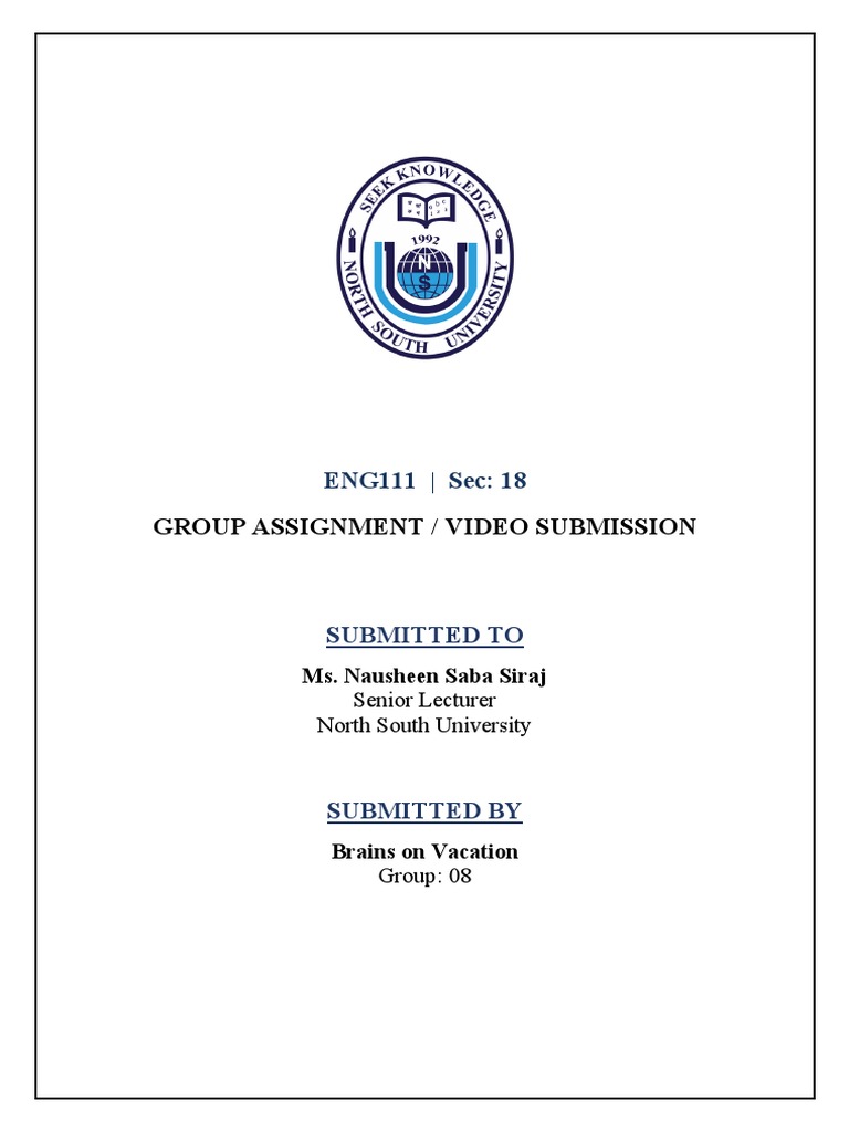 Public Speaking Assignment | PDF