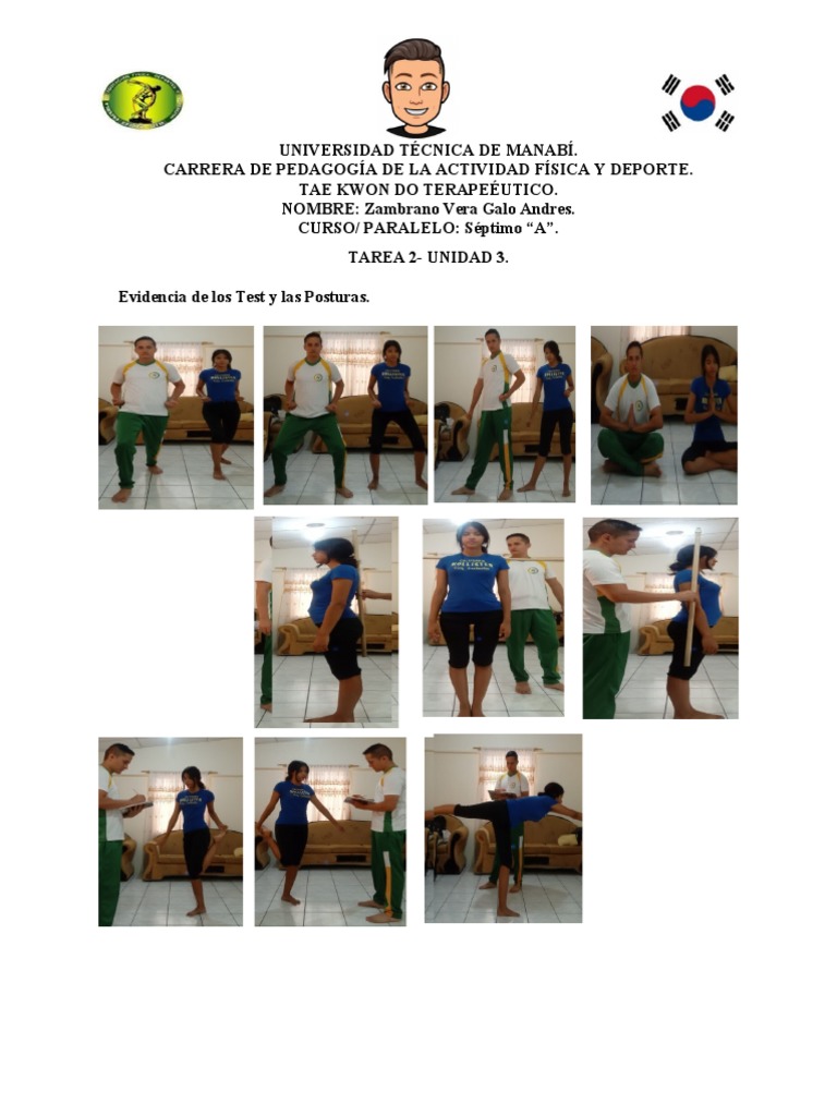 Tarea 2. U3 | PDF | Taekwondo | Causas de la muerte