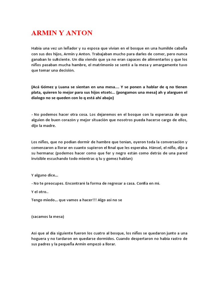 Armin y Anton | PDF | Poesía
