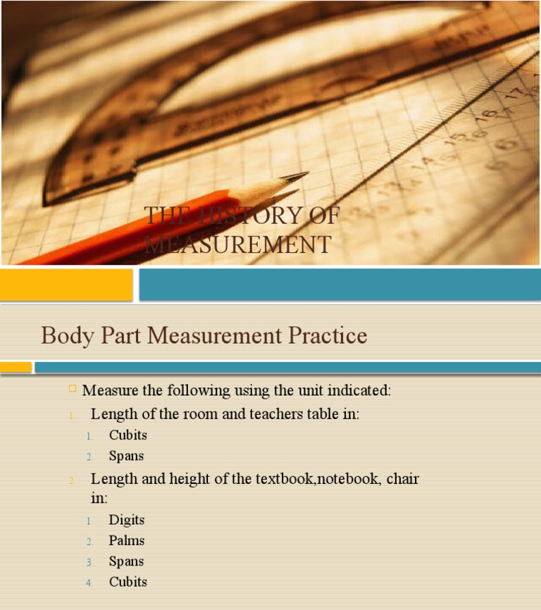 history of measurement -enrichment activity | PDF