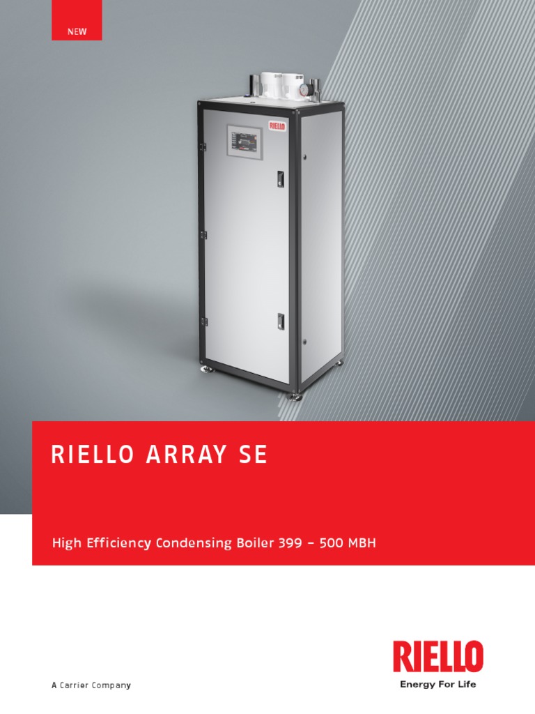 00 - Riello - RIELLO ARRAY SE - EN - Brochure - 06.2021 - Rev0 | PDF ...