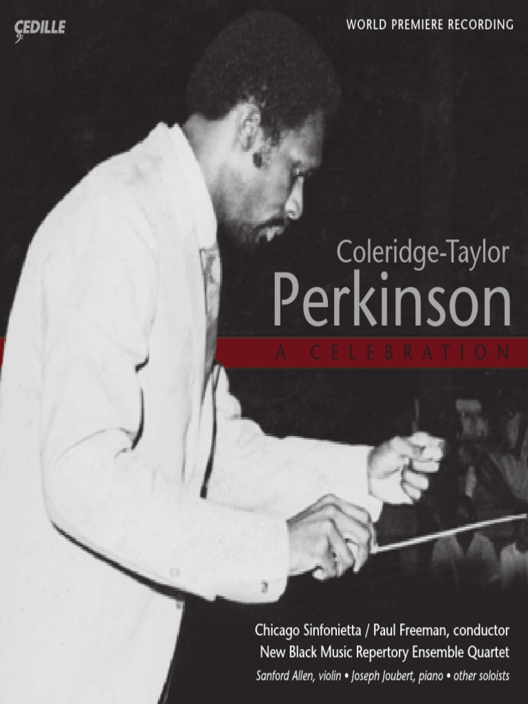 087 Coleridge Taylor Perkinson A Celebration Booklet | PDF | Orchestras ...
