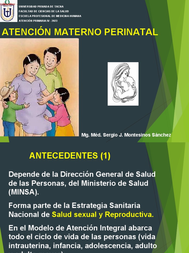 Atencion Materno Perinatal Aps - Iv-2023 | PDF | Muerte materna | Parto