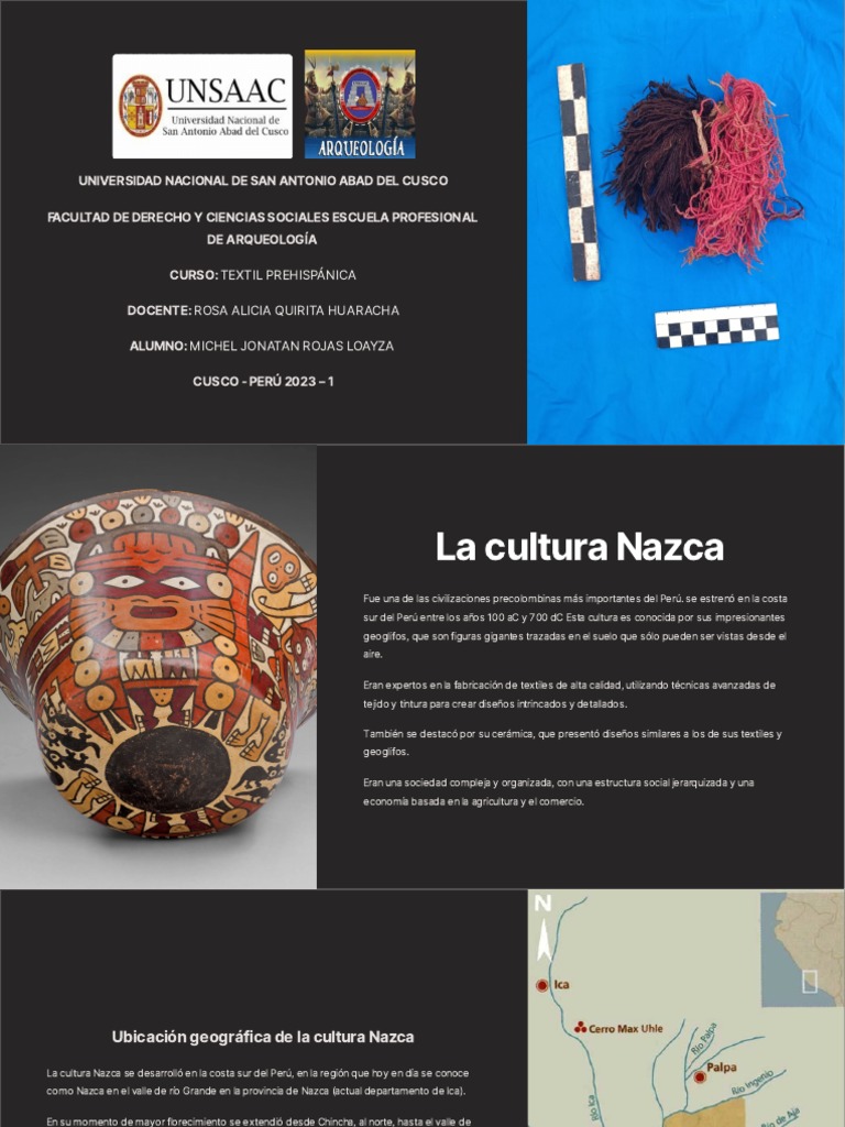 Textileria Nazca | PDF | Telar | Textiles