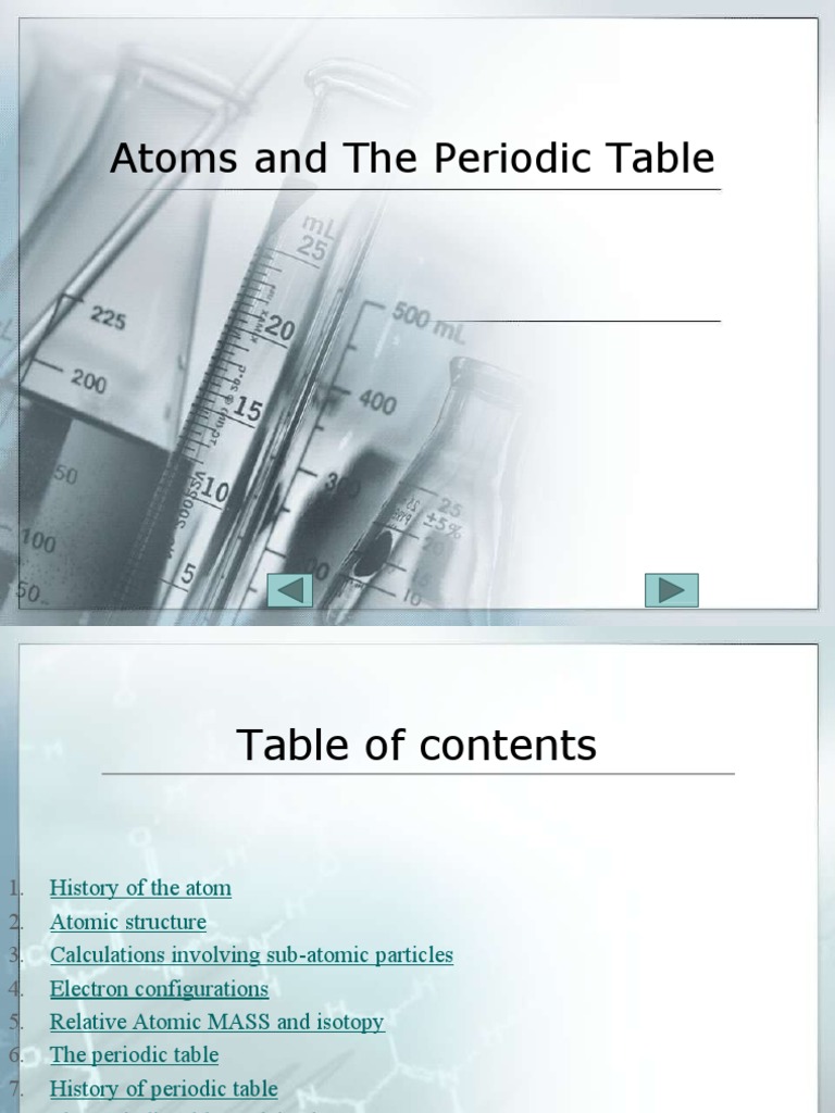 The History of The Atom | PDF | Electron | Atoms