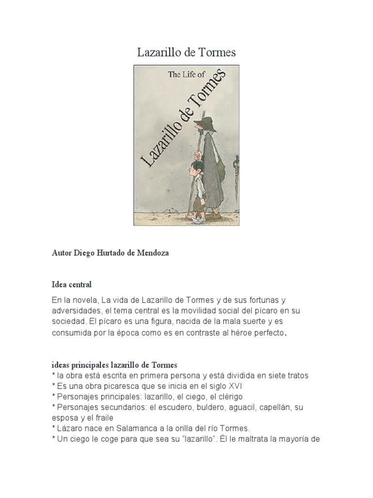 Lazarillo de Tormes | PDF