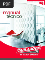 Manual Técnico USG Tablaroca® (Español) | PDF