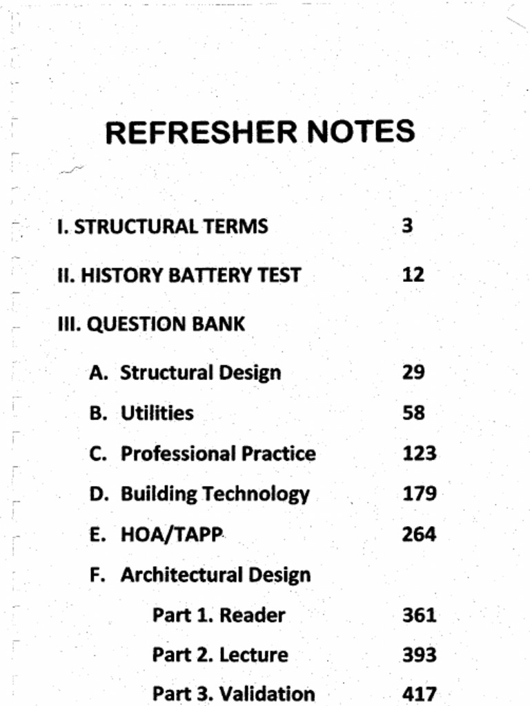 JPT Refresher Notes January 2021 | PDF