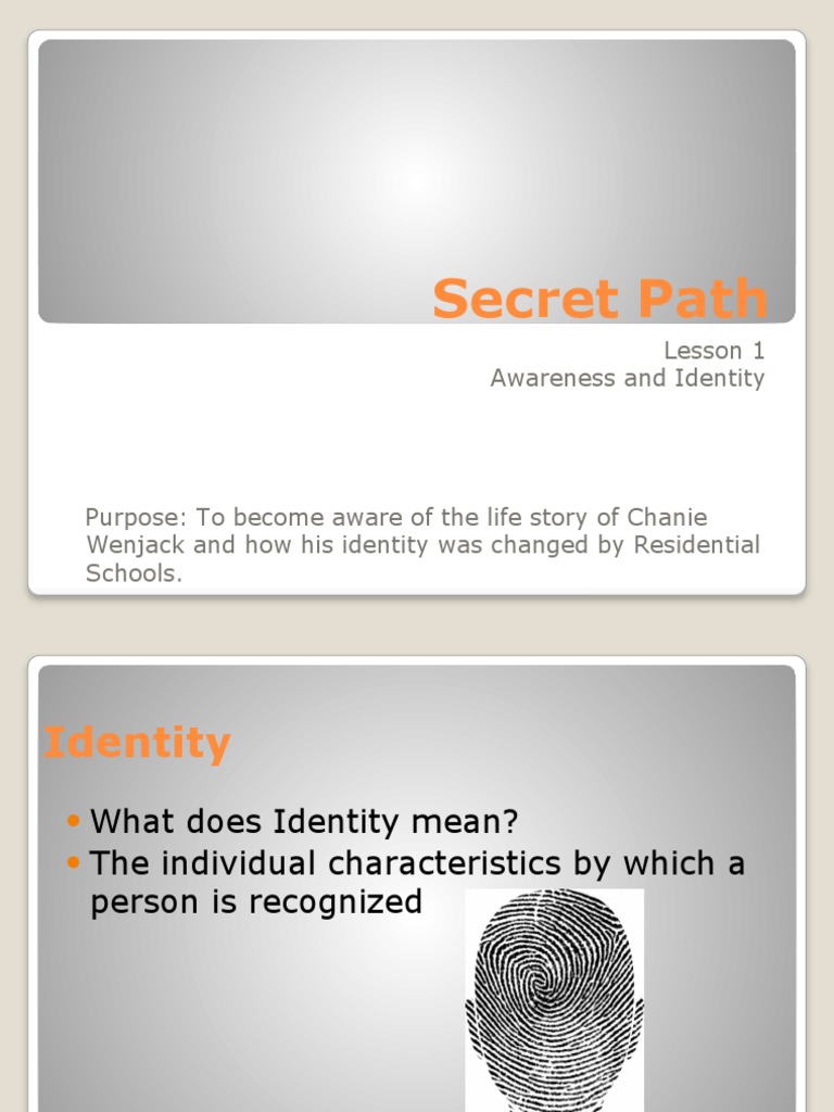 The Secret Path Lesson 1 | PDF