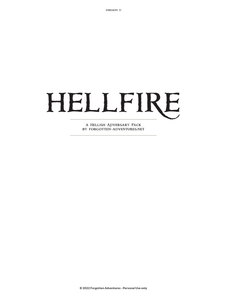 Corrupted Angel and Fiendish Creatures | PDF