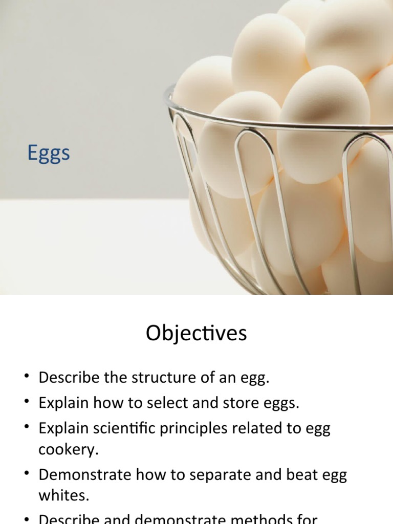 Vdocuments - MX Eggs Objectives Describe The Structure of An Egg ...
