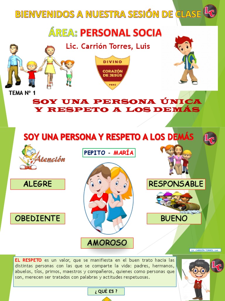 Soy Na Persona y Respeto A Los Demás - Ok | PDF