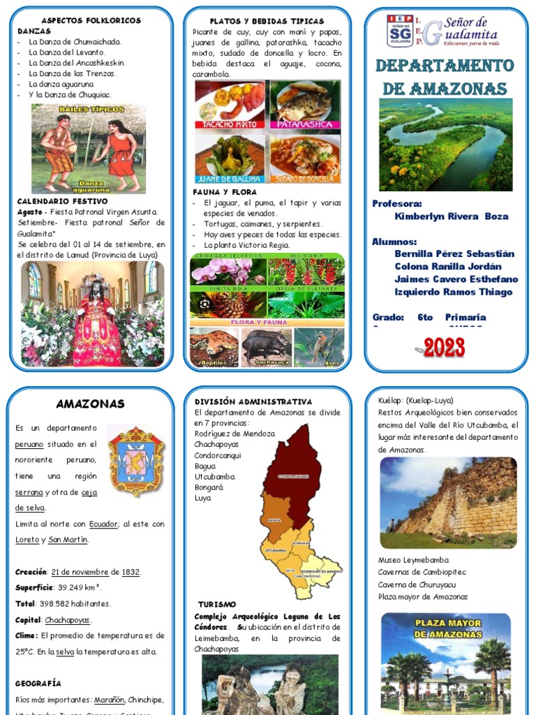 TRIPTICO AMAZONAS | PDF