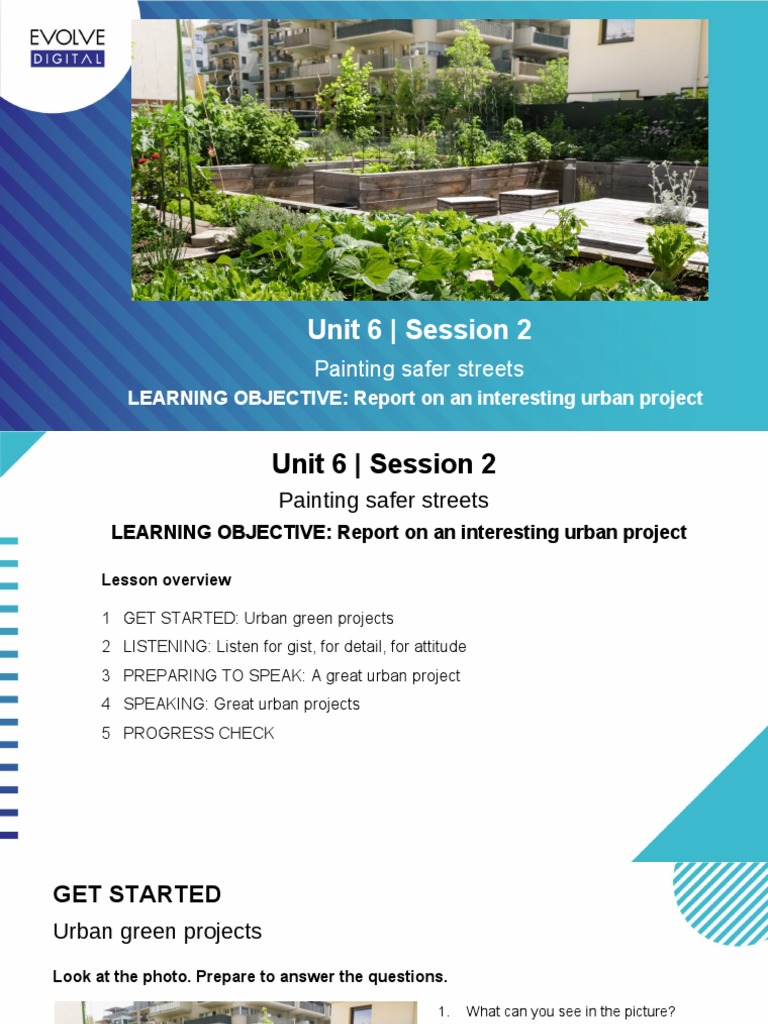 Unit 6 - Session 2: Painting Safer Streets | PDF | Human Communication