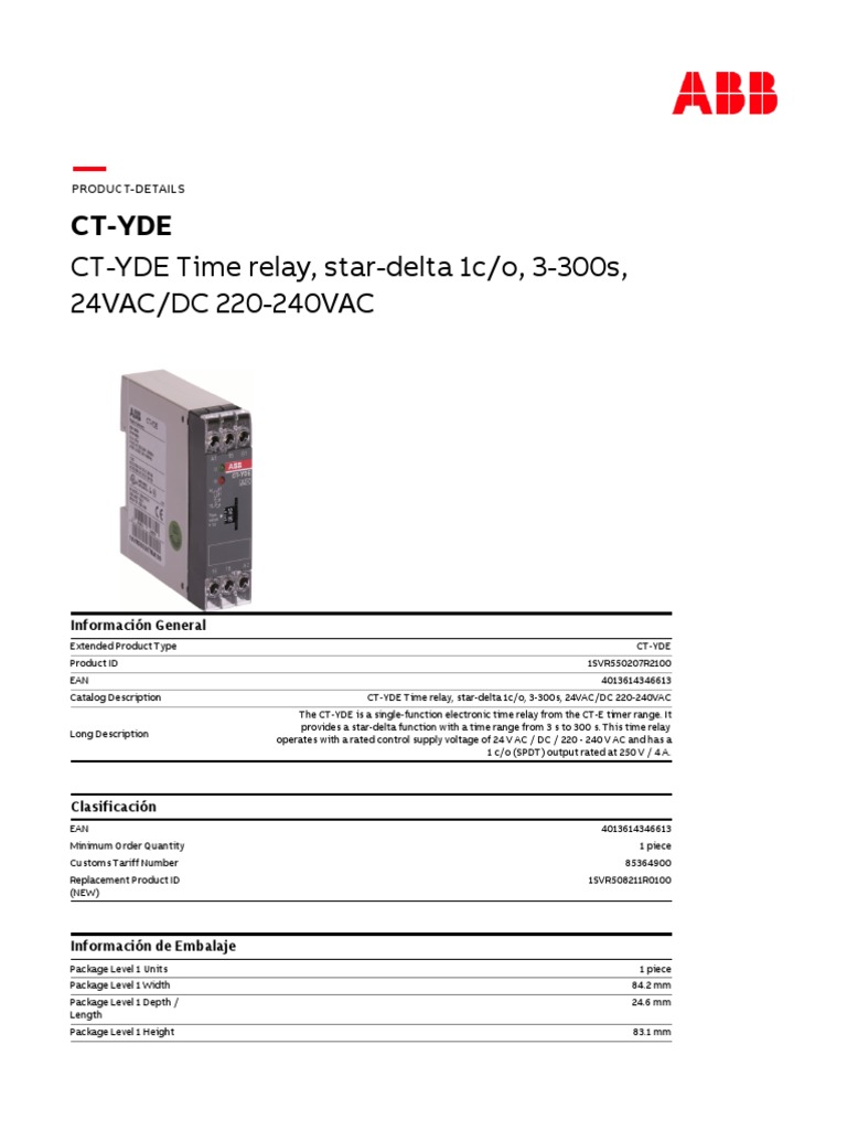 Ficha 22050885 | PDF | Relay | Switch