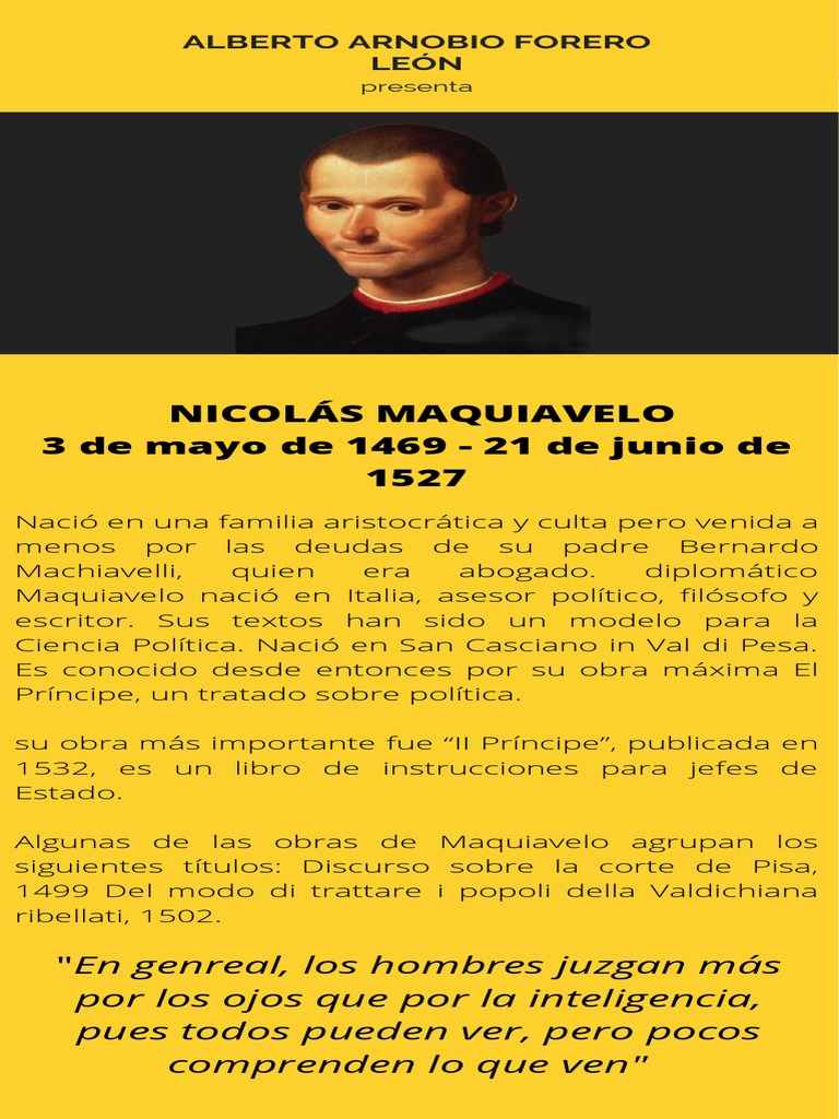 Nicolas Maquiavelo Pdf
