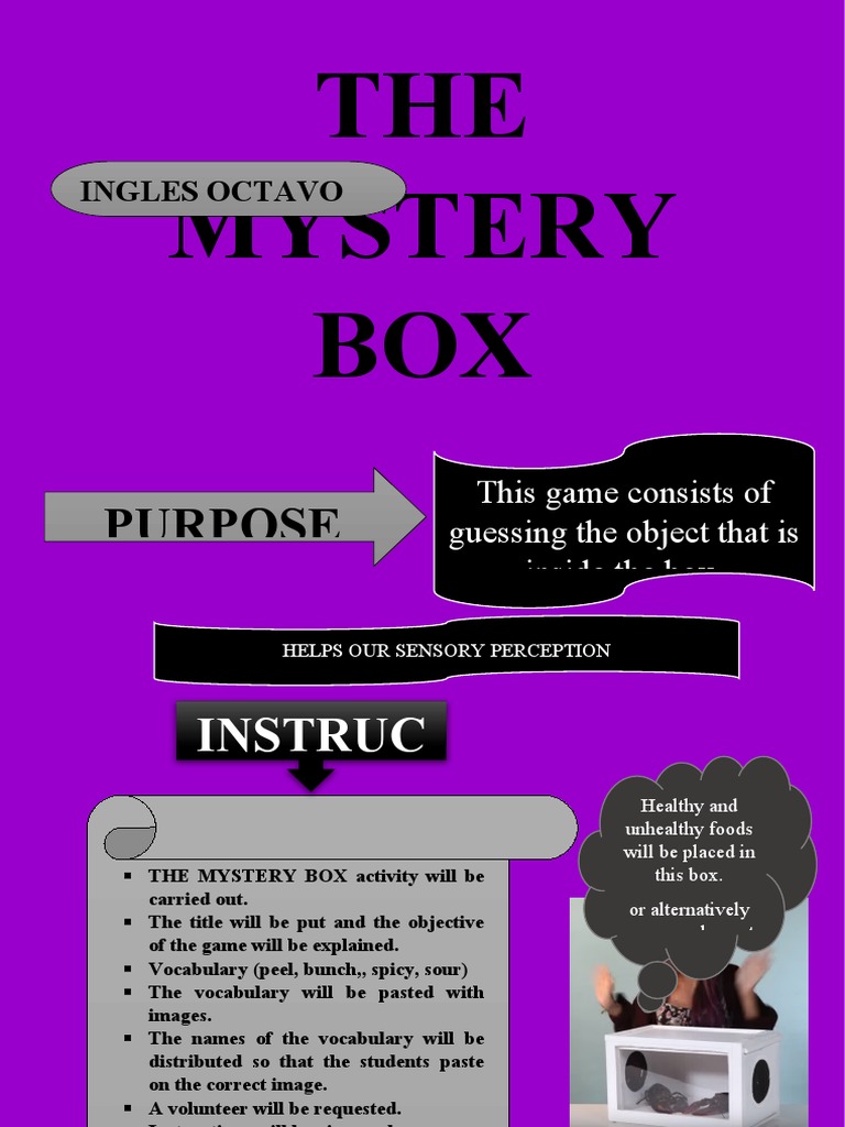 Mystery Box Game for Sensory Learning | PDF | Self-Improvement