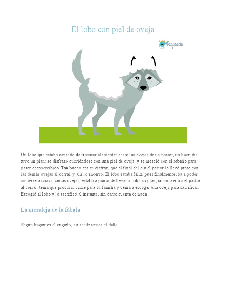Lobo Piel Oveja | PDF