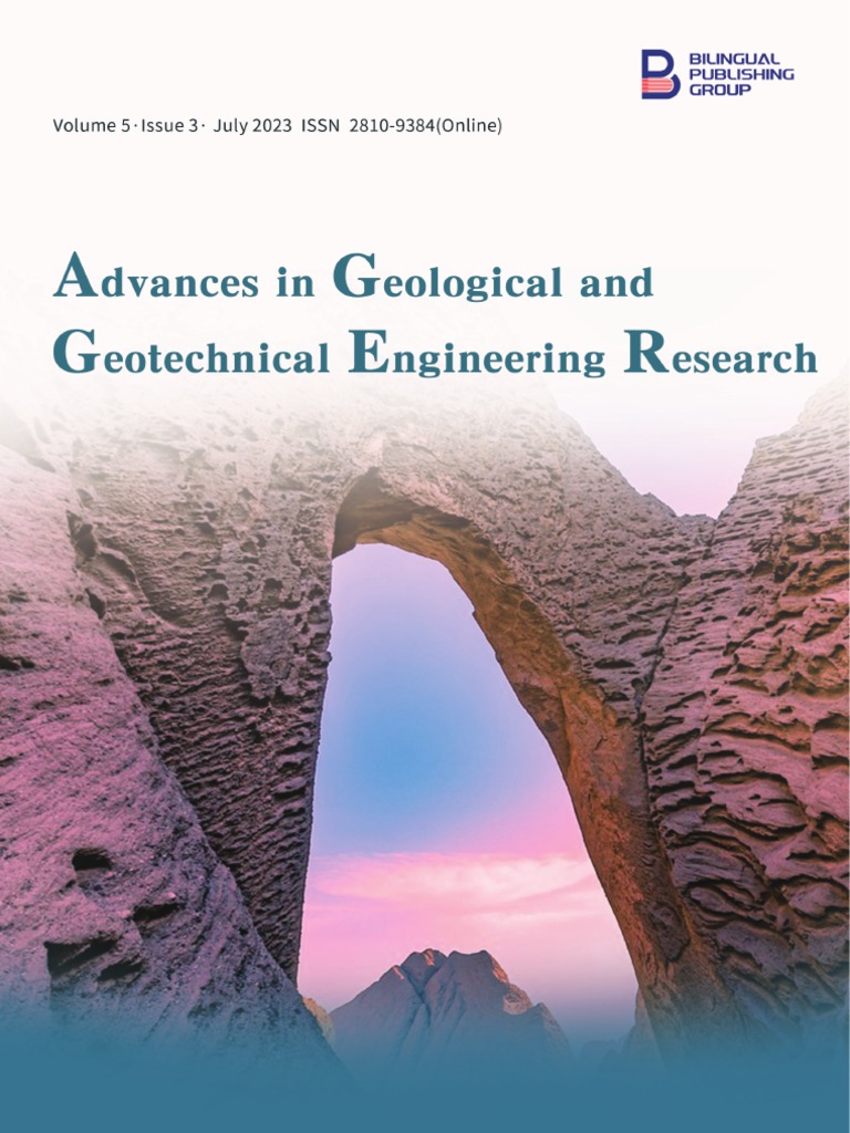 Advances in Geological and Geotechnical Engineering Research - Vol.5 ...