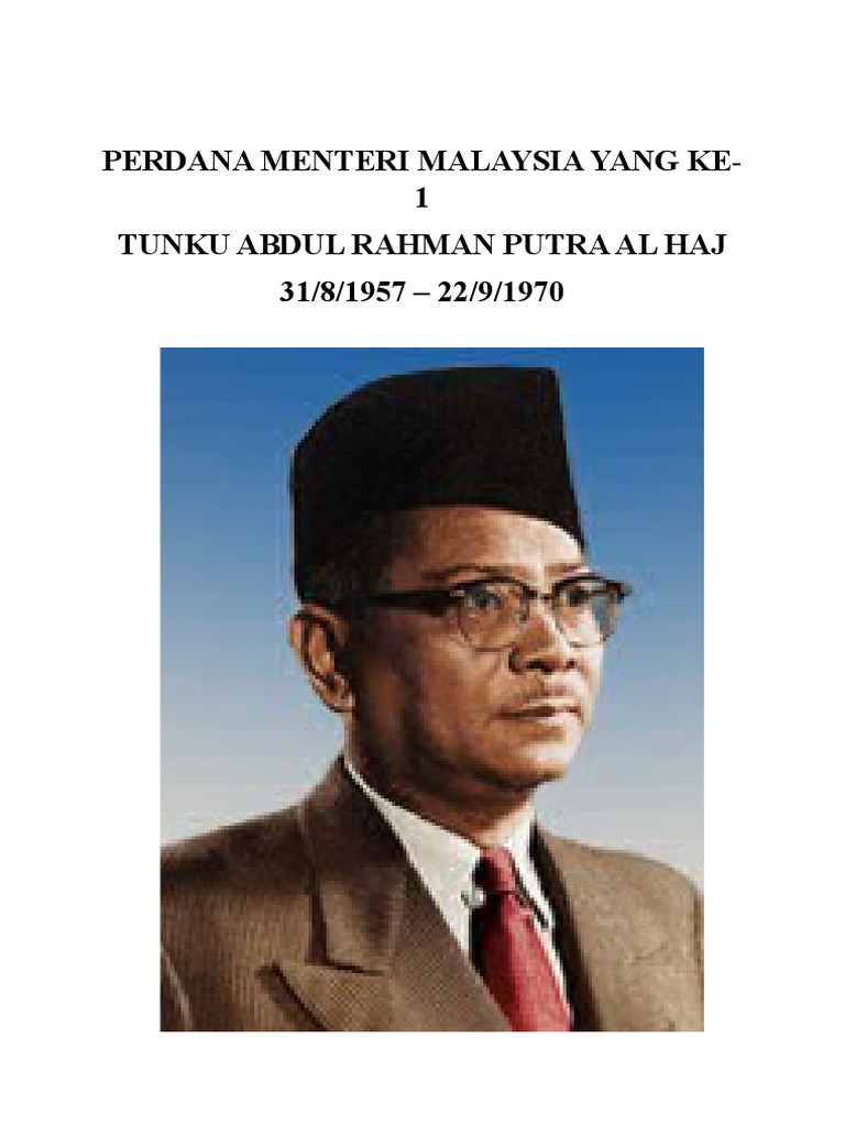 Daftar Perdana Menteri Malaysia 1957-2023 | PDF