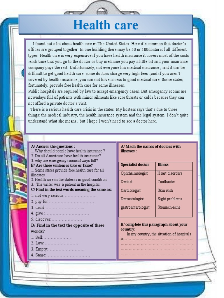 Healthcare Reading | Download Free PDF | Health Care | Physician