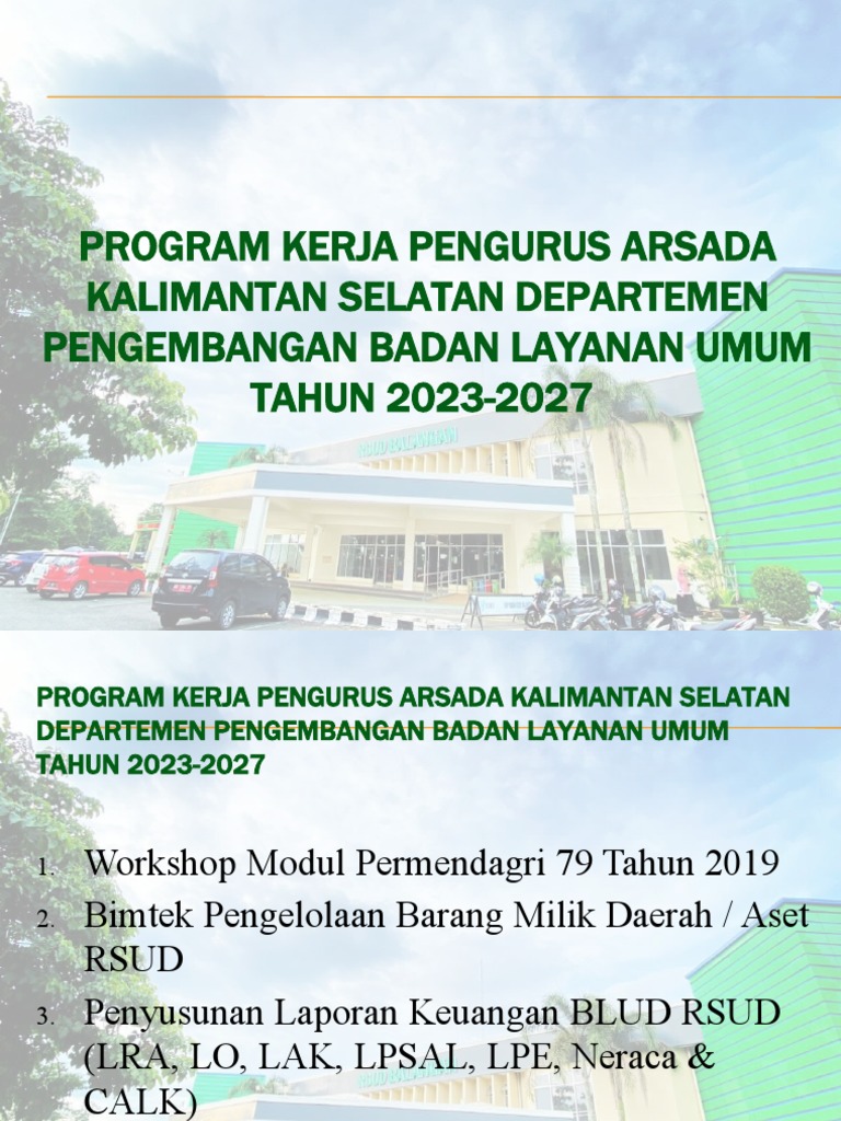 Program Kerja | PDF | Bisnis