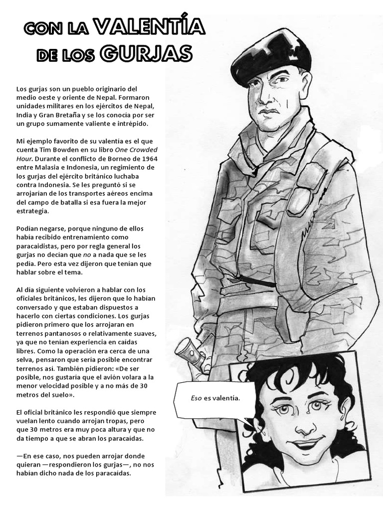 Con La Valentía de Los Gurjas | PDF | Dios